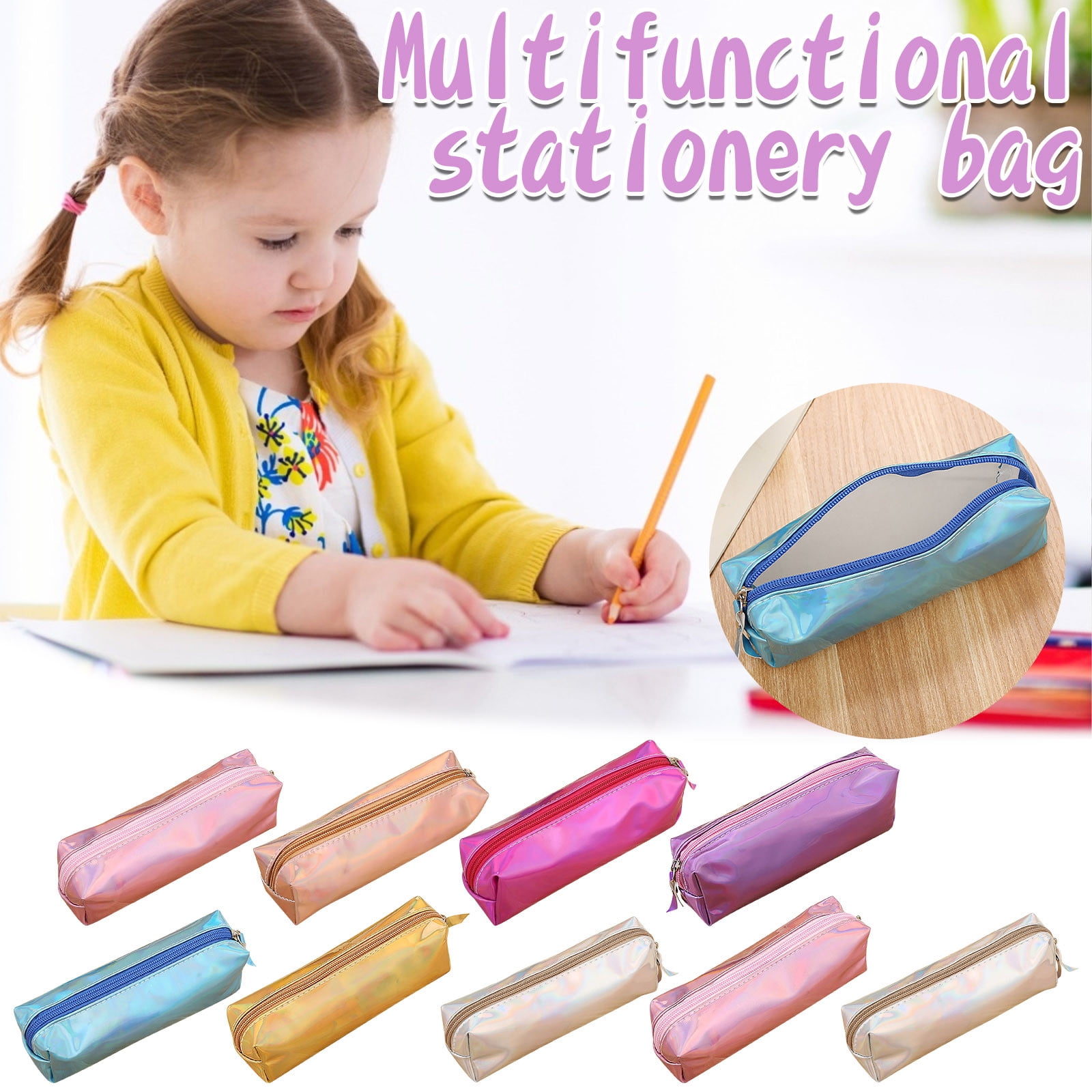 Utoimkio Pencil Case Large Capacity Pencil Pouch Stationery Box for ...