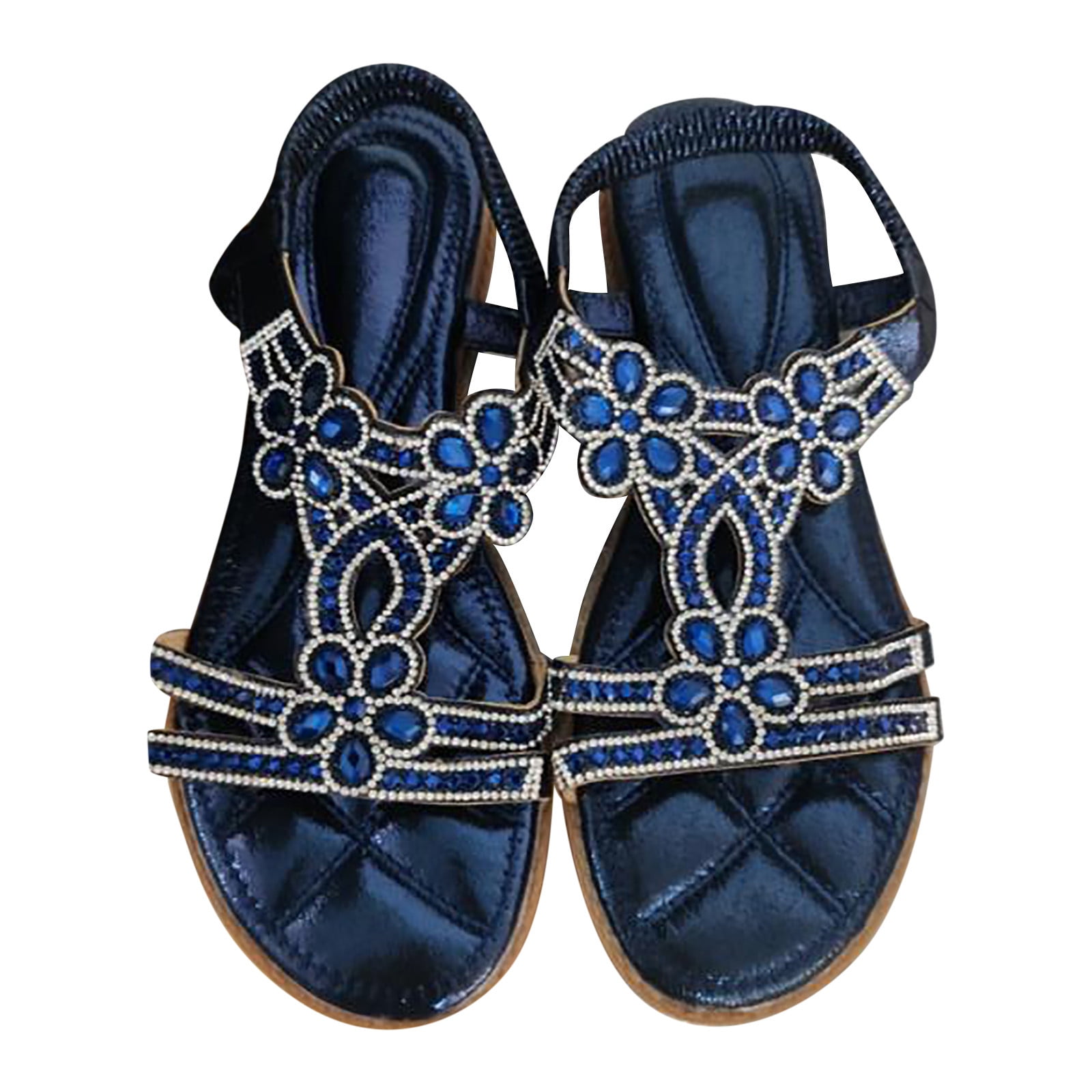 Utoimkio Platform Sandals for Women Summer Bohemian Women Flats Wedge ...
