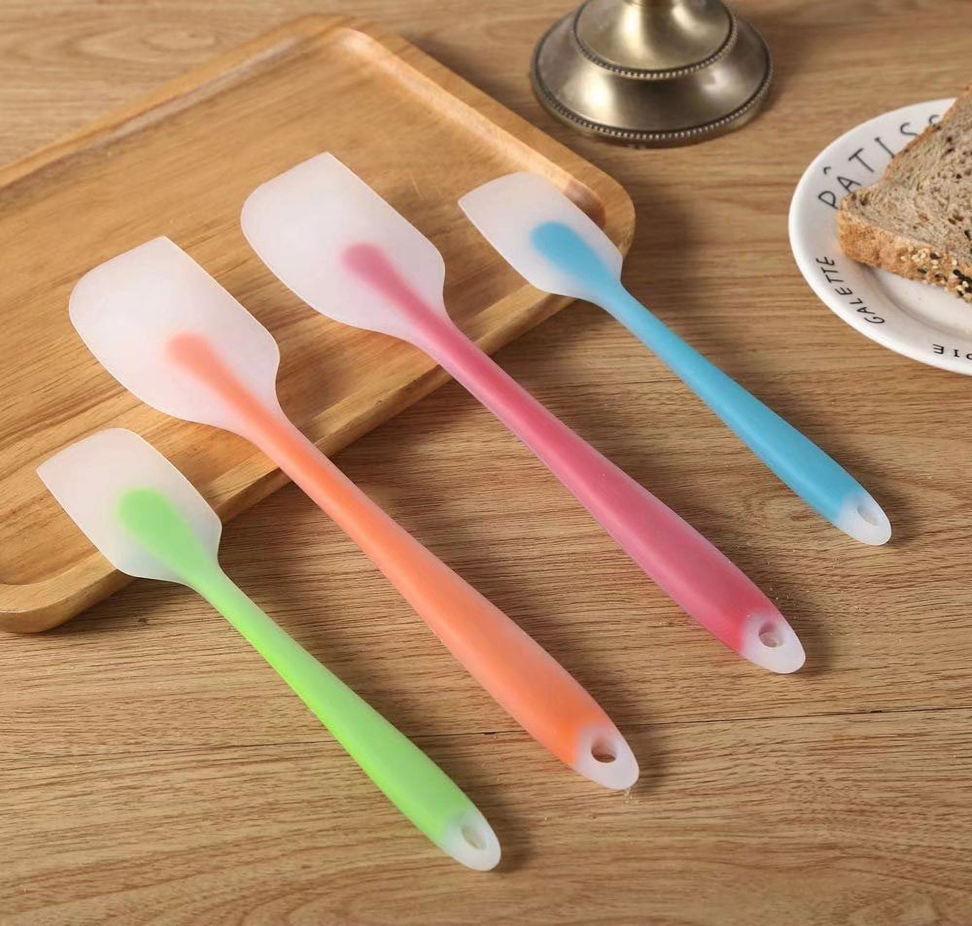 Utoolmart Silicone Spatulas, Big Spatulas Cooking Utensil, Heat ...