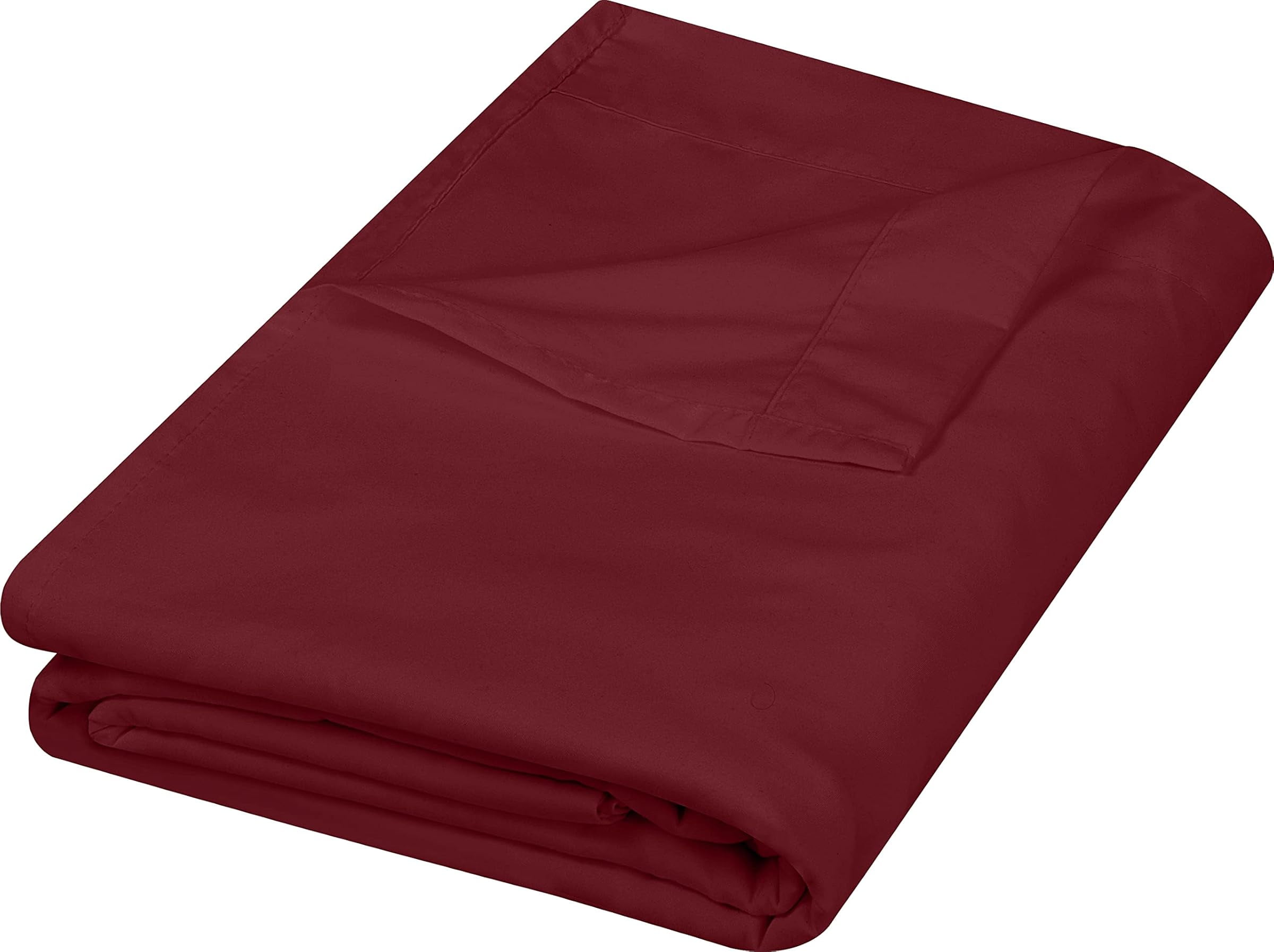 Utopia Bedding Flat Sheet - Soft Brushed Microfiber Fabric - Shrinkage ...