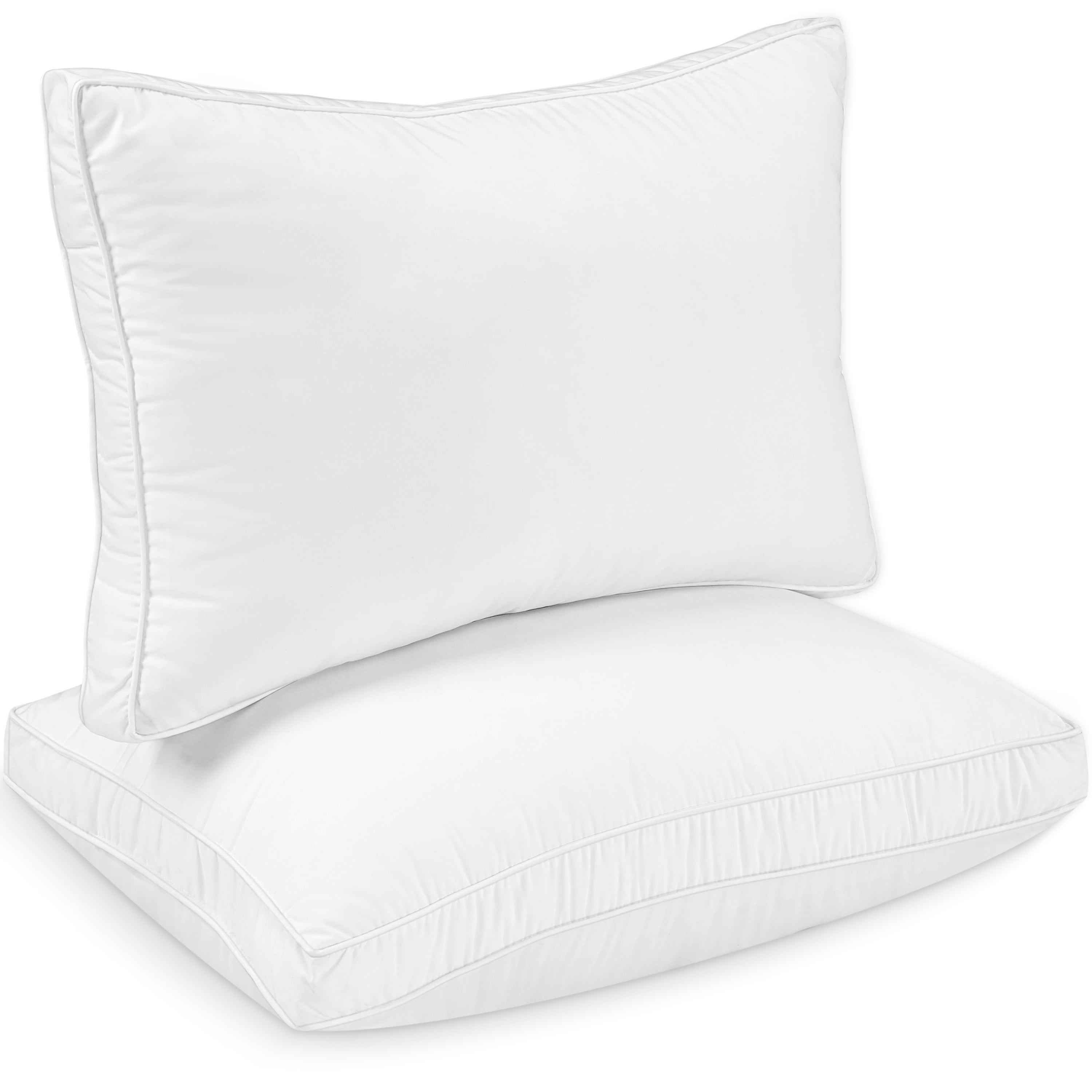 Utopia Bedding Queen Bed Pillow, 26"L x 18" W, Set of 2, Soft and High ...