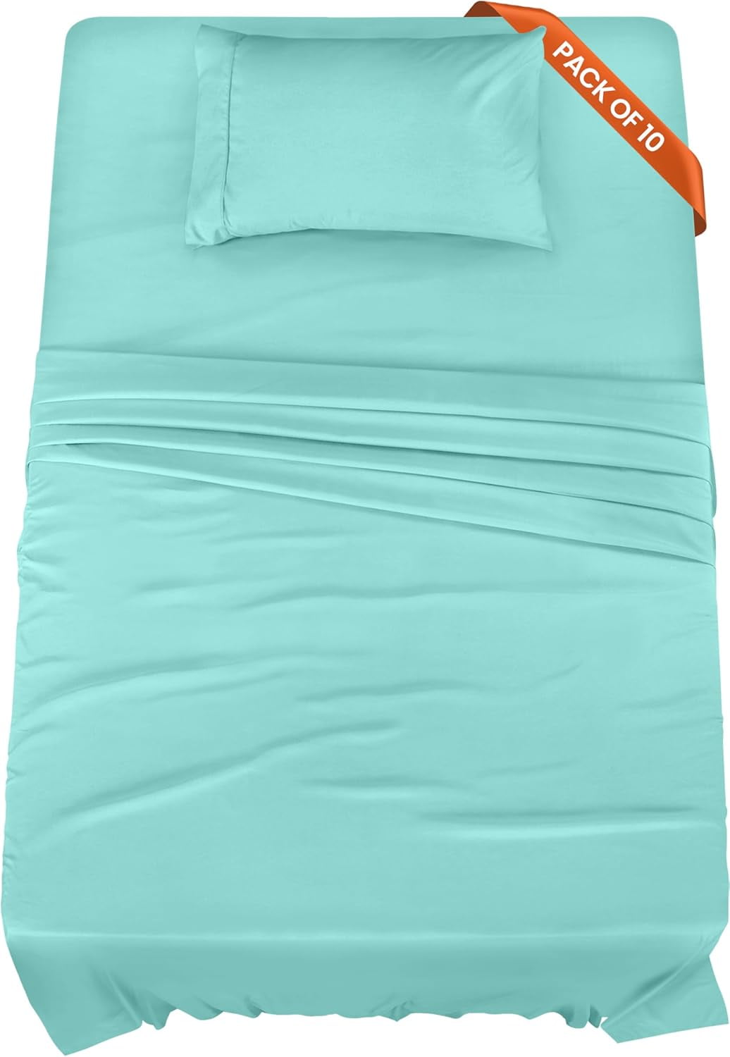 Utopia Bedding Twin Bed Sheets Set - Bulk Pack of 10 Sheet Sets ...