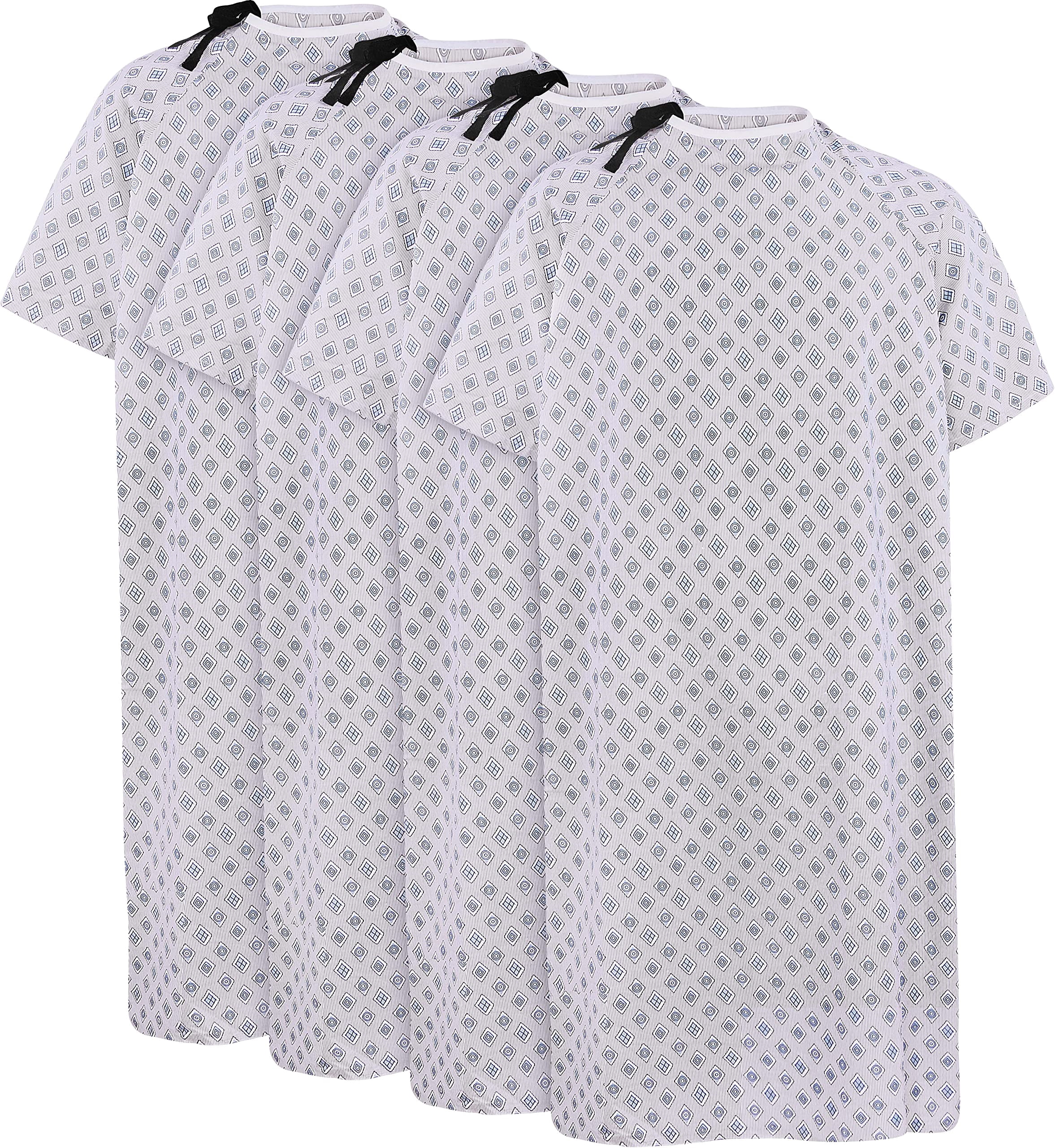 Utopia Care 4 Pack Unisex Hospital Gowns, Long Length Patient Gowns ...