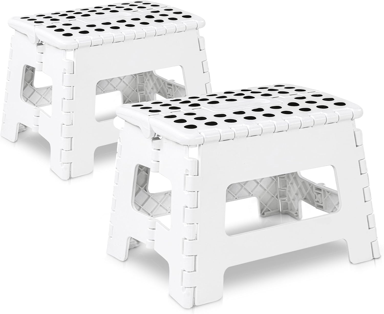 Utopia Home Folding Step Stool - (Pack of 12) Foot Stool with 9 Inch ...