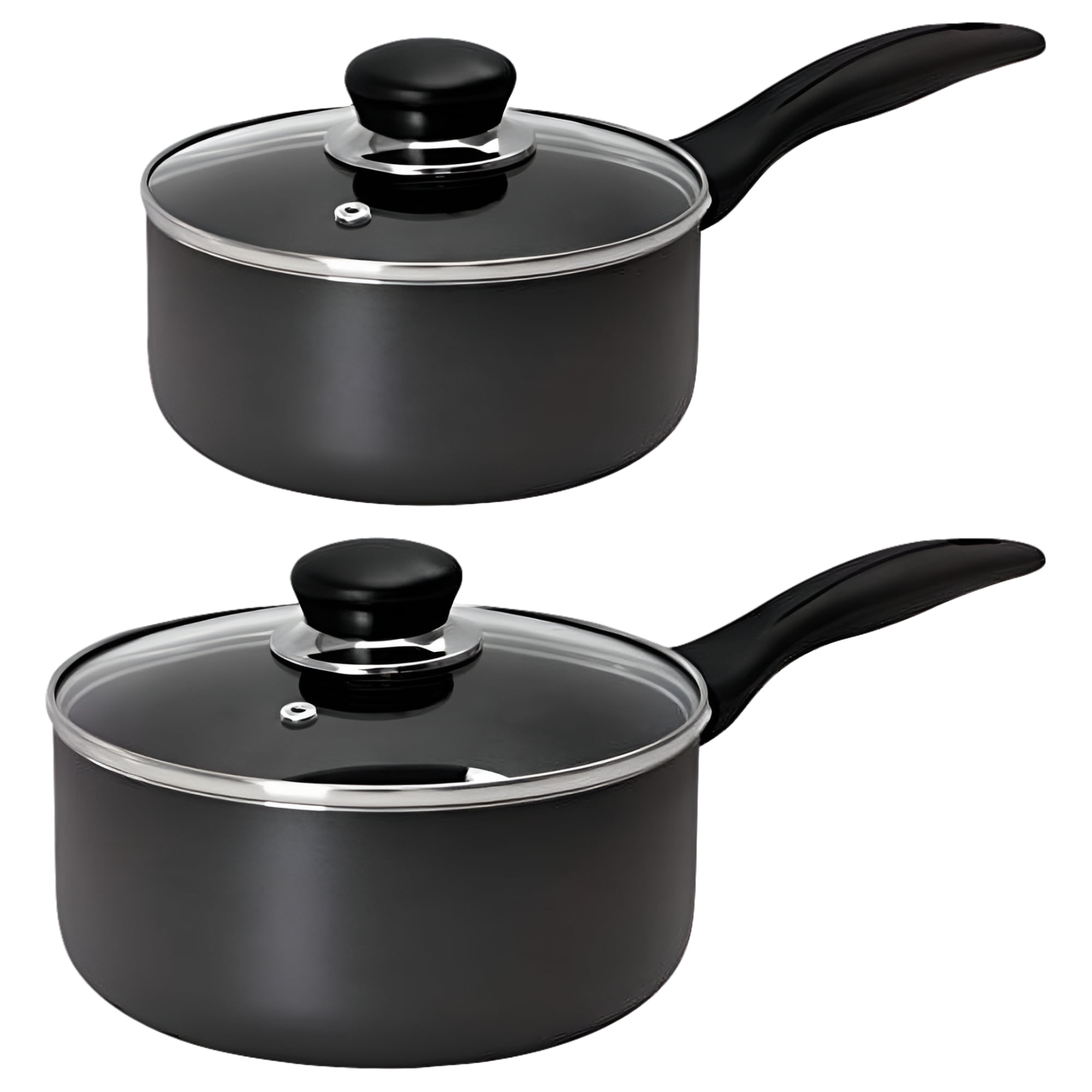 Utopia Kitchen Cookware Nonstick Small Cooking Sauce Pot Set - 1 Quart ...