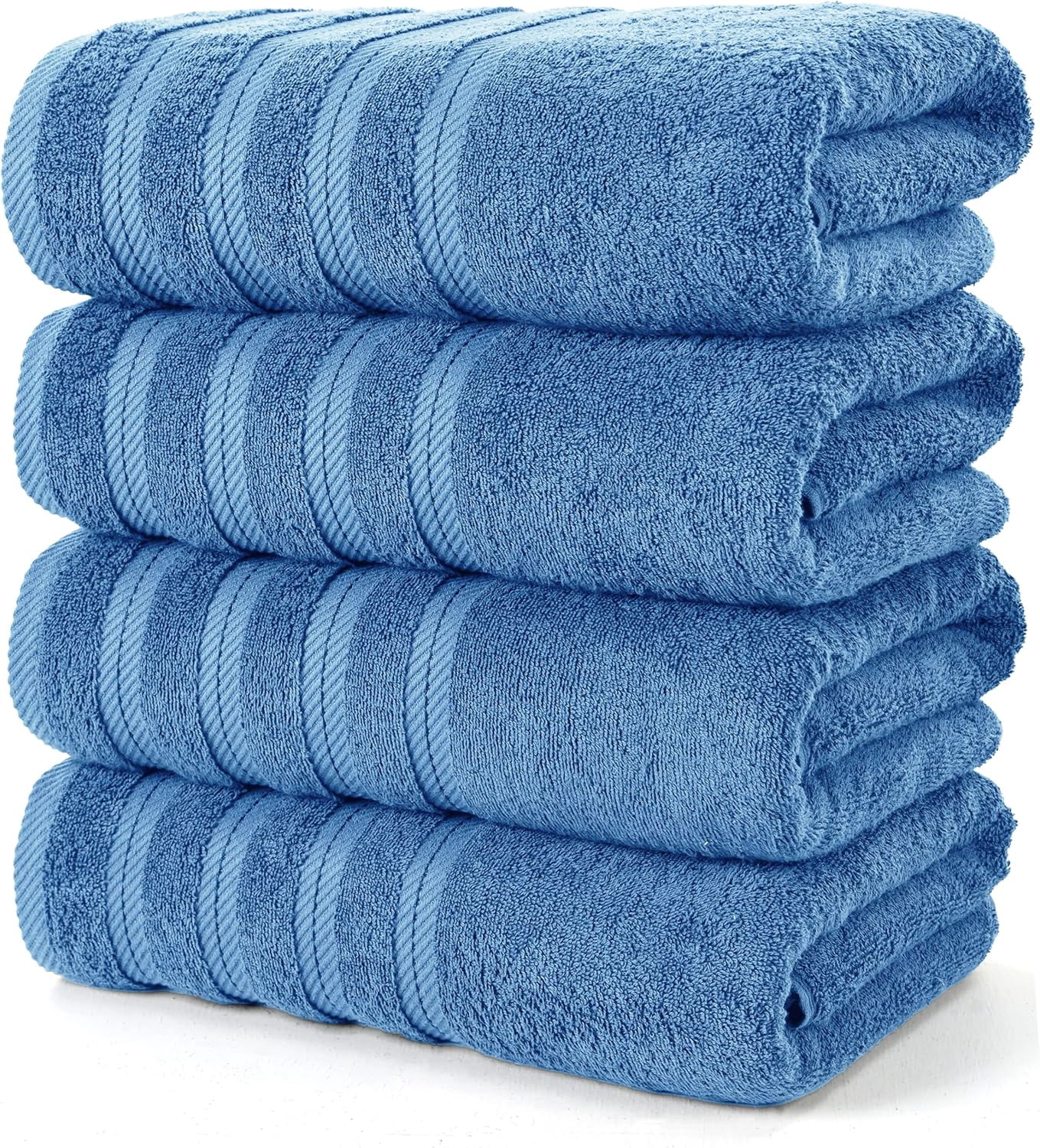 Utopia Towels 4 Pack Premium Extra Large Bath Towels Set, (30 x 60 ...