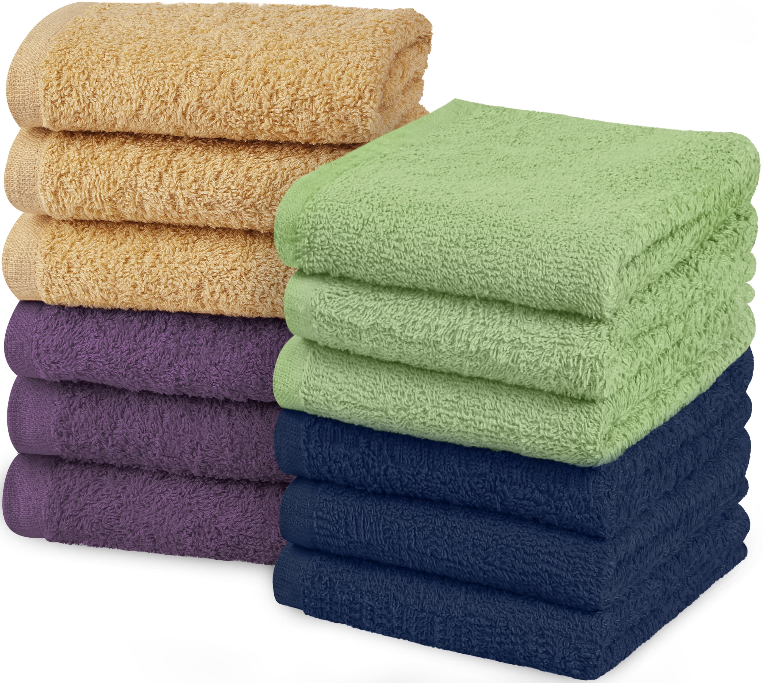 Utopia Towels Wash Cloths. Ultra Soft & Extra Absorbent, Wash Rags 100% ...