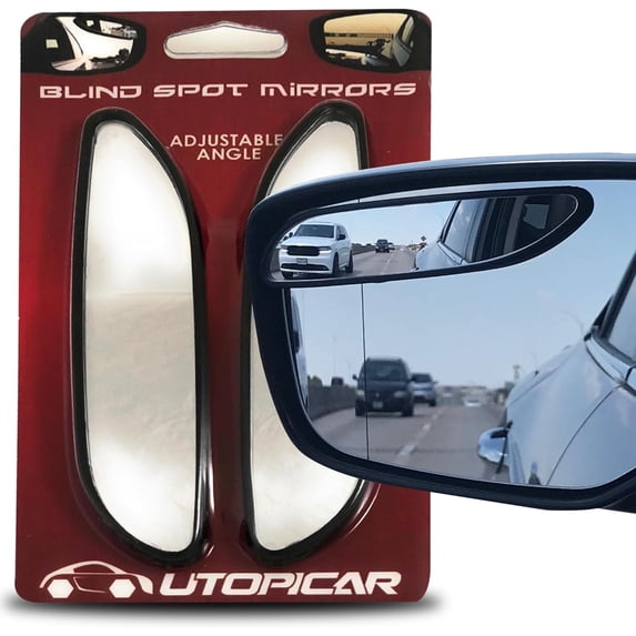 Utopicar, Blind Spot Car Mirror, 53 x 13 in Long, Adjustable 2 Pack ...