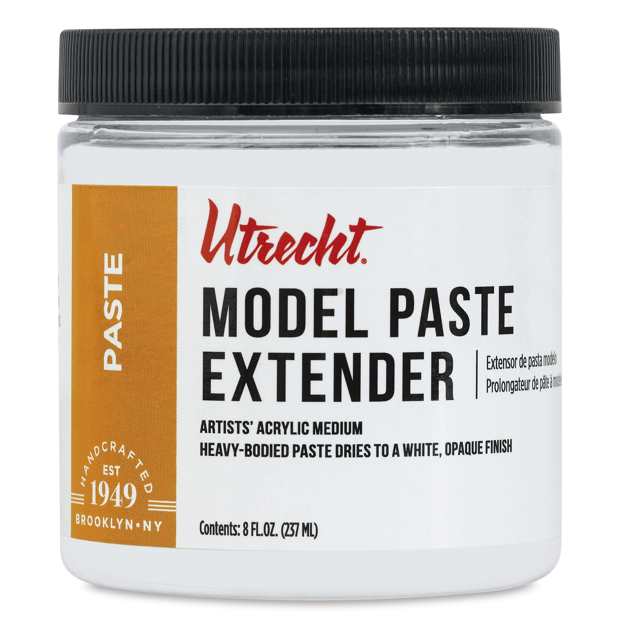 Utrecht Acrylic Medium - Modeling Paste Extender, 8 oz - Walmart.com
