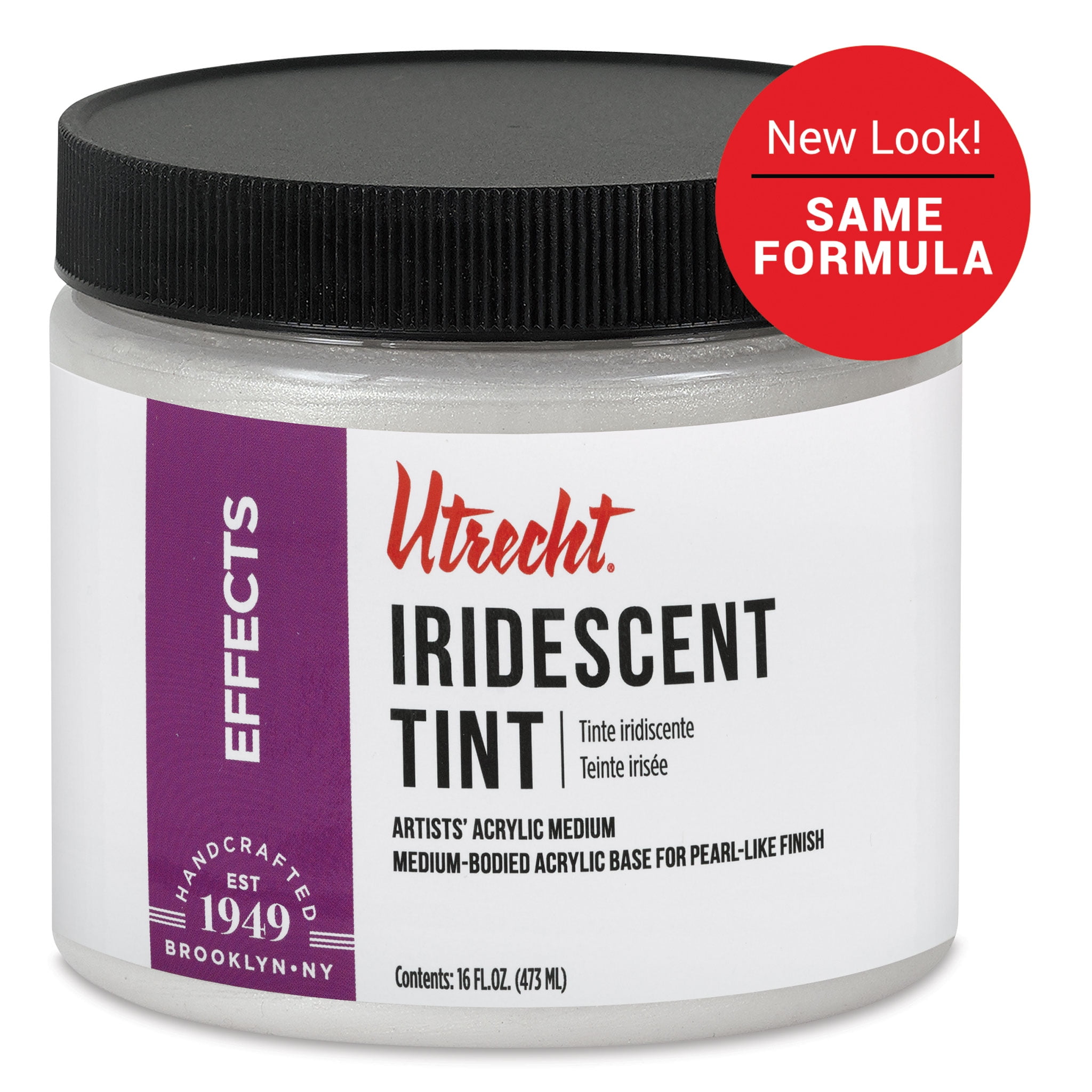 Utrecht Artists' Acrylic Iridescent Tint Medium - 16 oz - Walmart.com