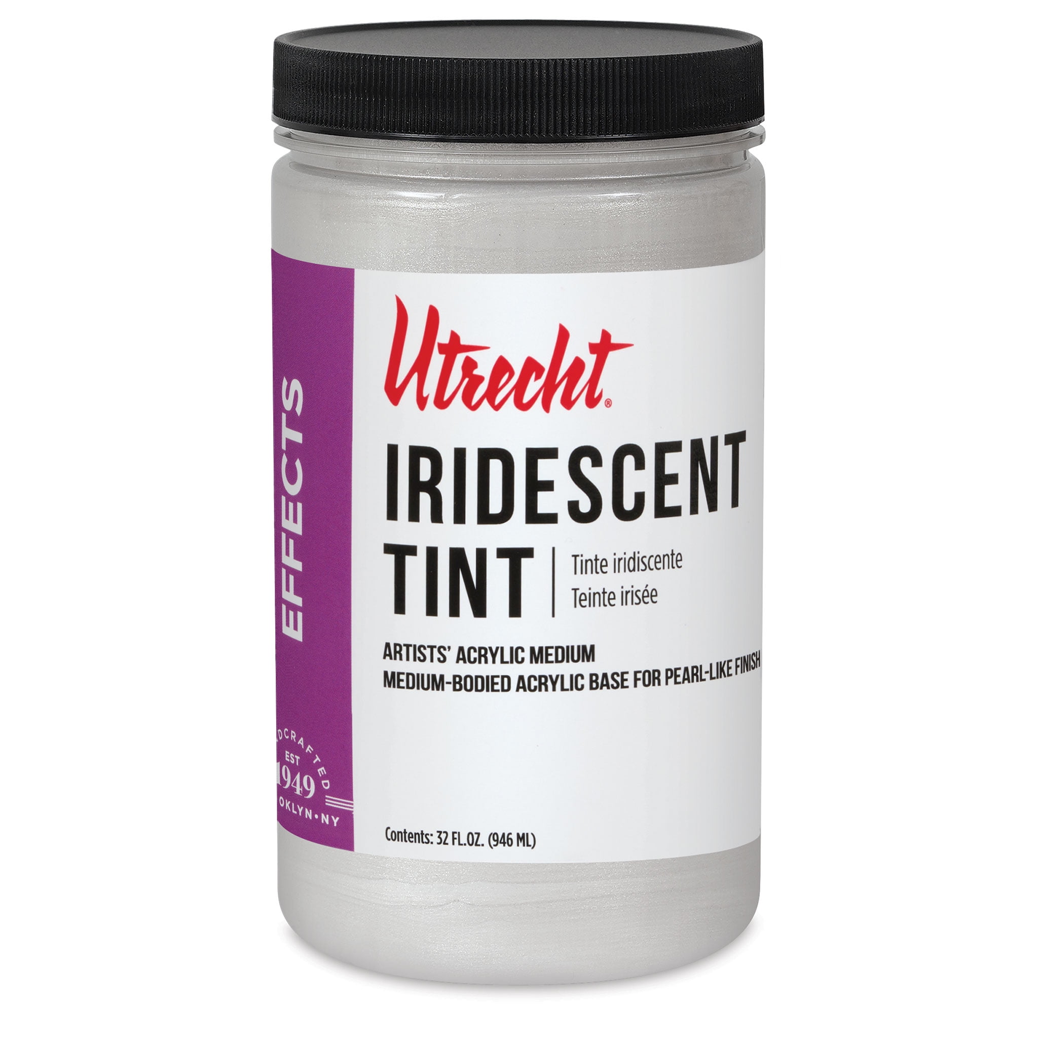 Utrecht Artists' Acrylic Iridescent Tint Medium - 32 oz - Walmart.com