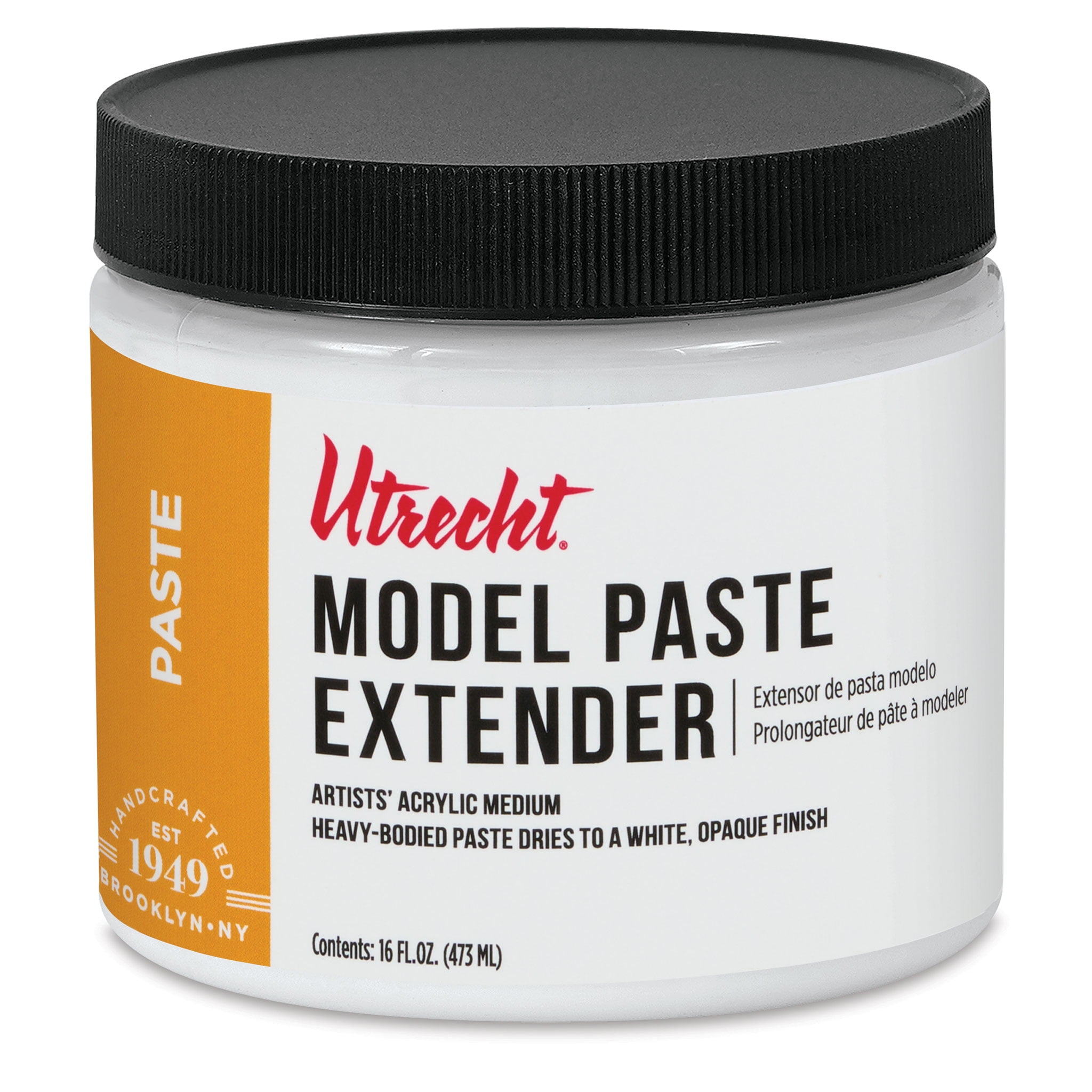 Utrecht Artists' Acrylic Model Paste Extender - 16 oz - Walmart.com