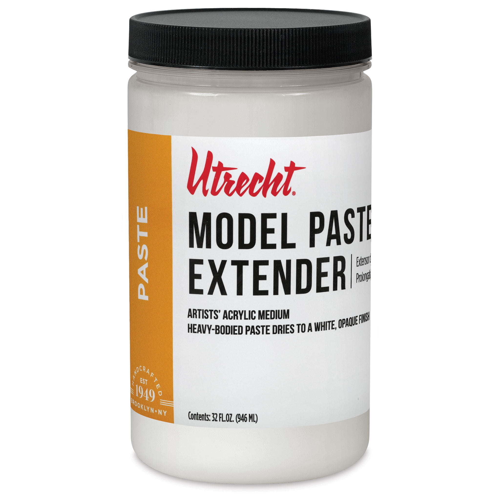 Utrecht Artists' Acrylic Model Paste Extender - 32 oz - Walmart.com