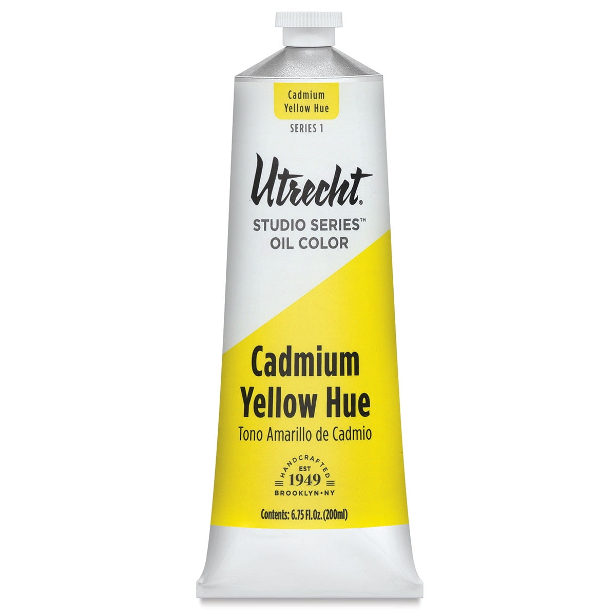 Utrecht Studio Series Oil Paint - Cadmium Yellow Hue, 200 ml tube ...