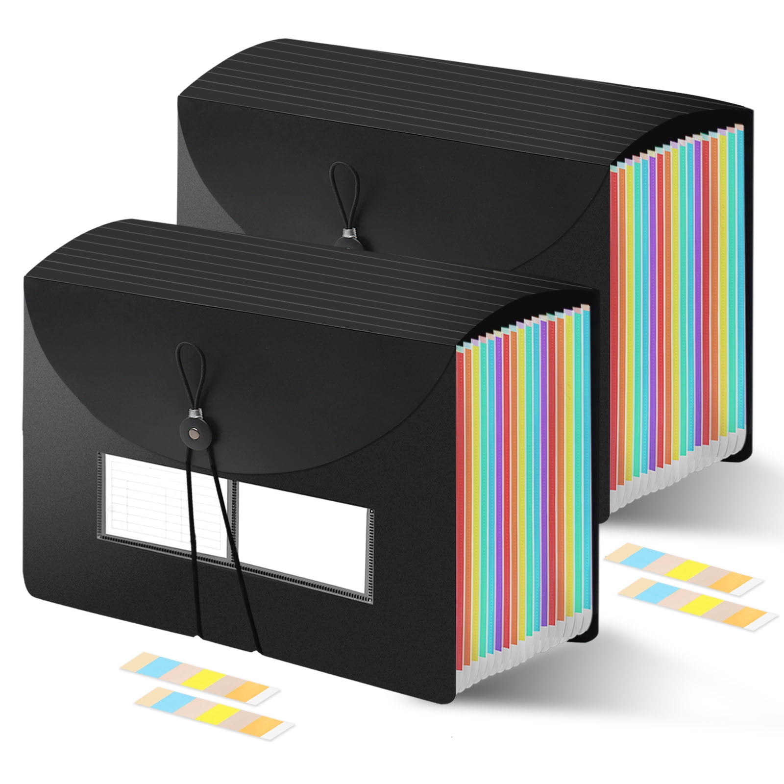 Utron Accordian File Organizer Polypropylene 24 pockets A4/Letter with ...