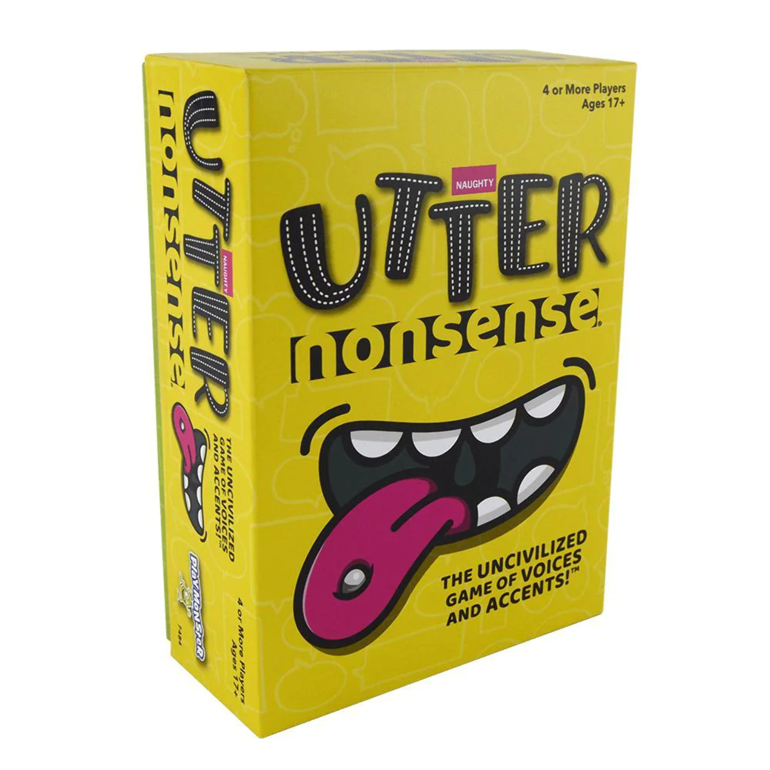 Utter Nonsense Naughty Edition - The Crazy Board Game of Voices and ...