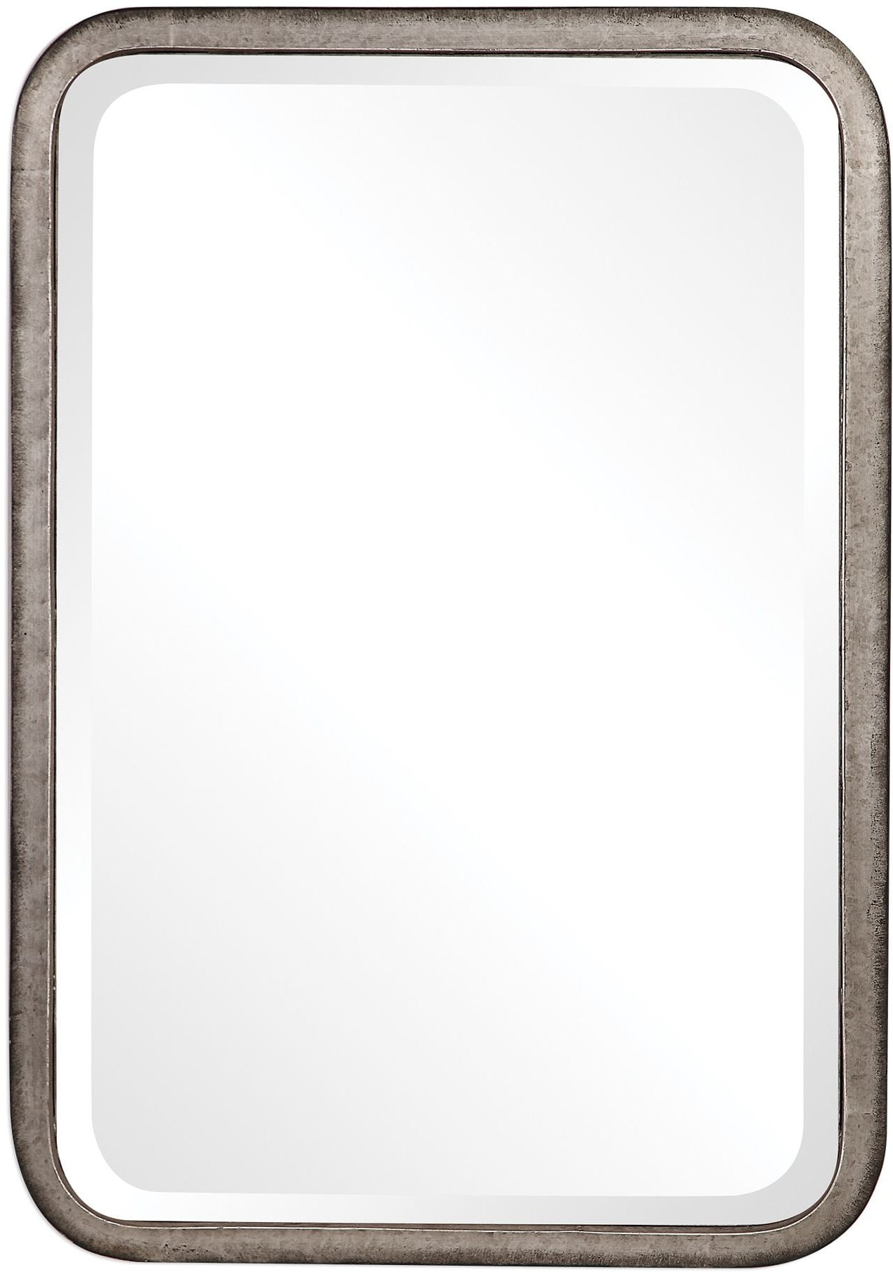 Uttermost Madox Wall Mirror, Rustic Industrial Farmhouse, Galvanized ...