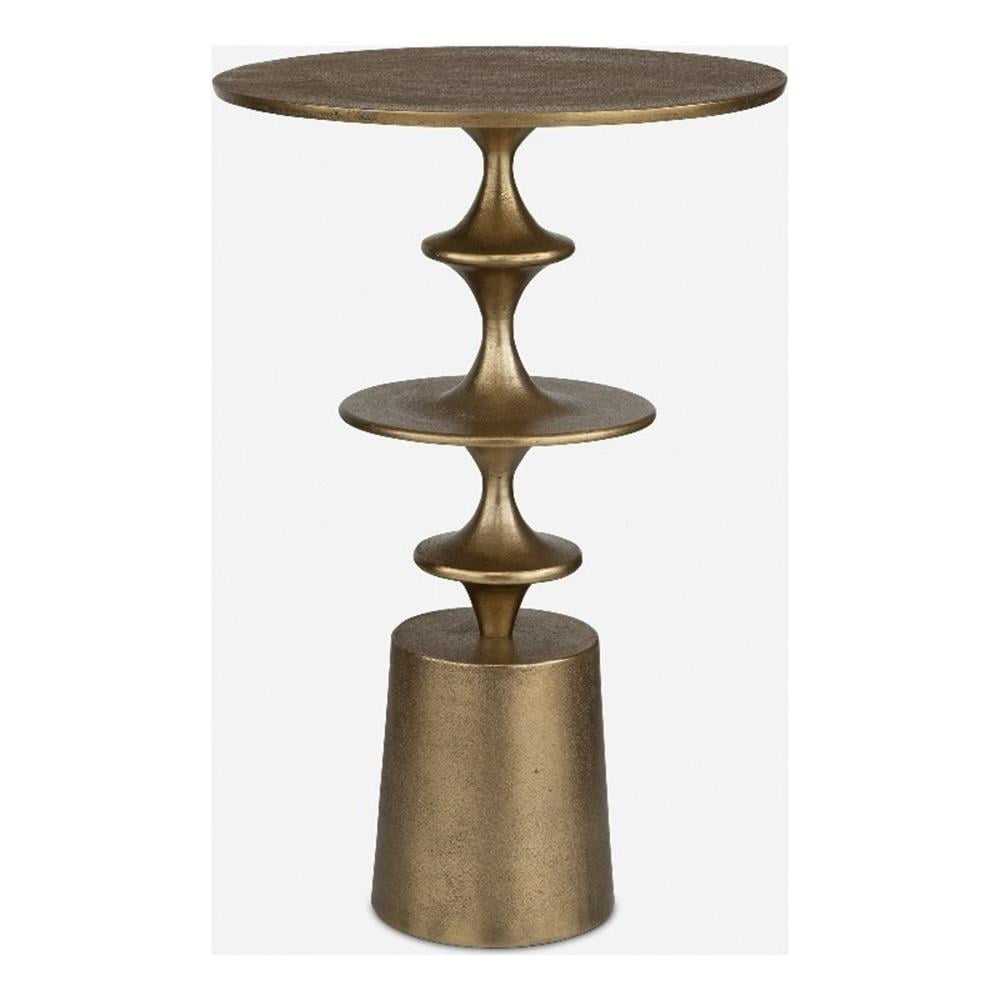 Uttermost Flight Antique Brass Accent Table - Walmart.com