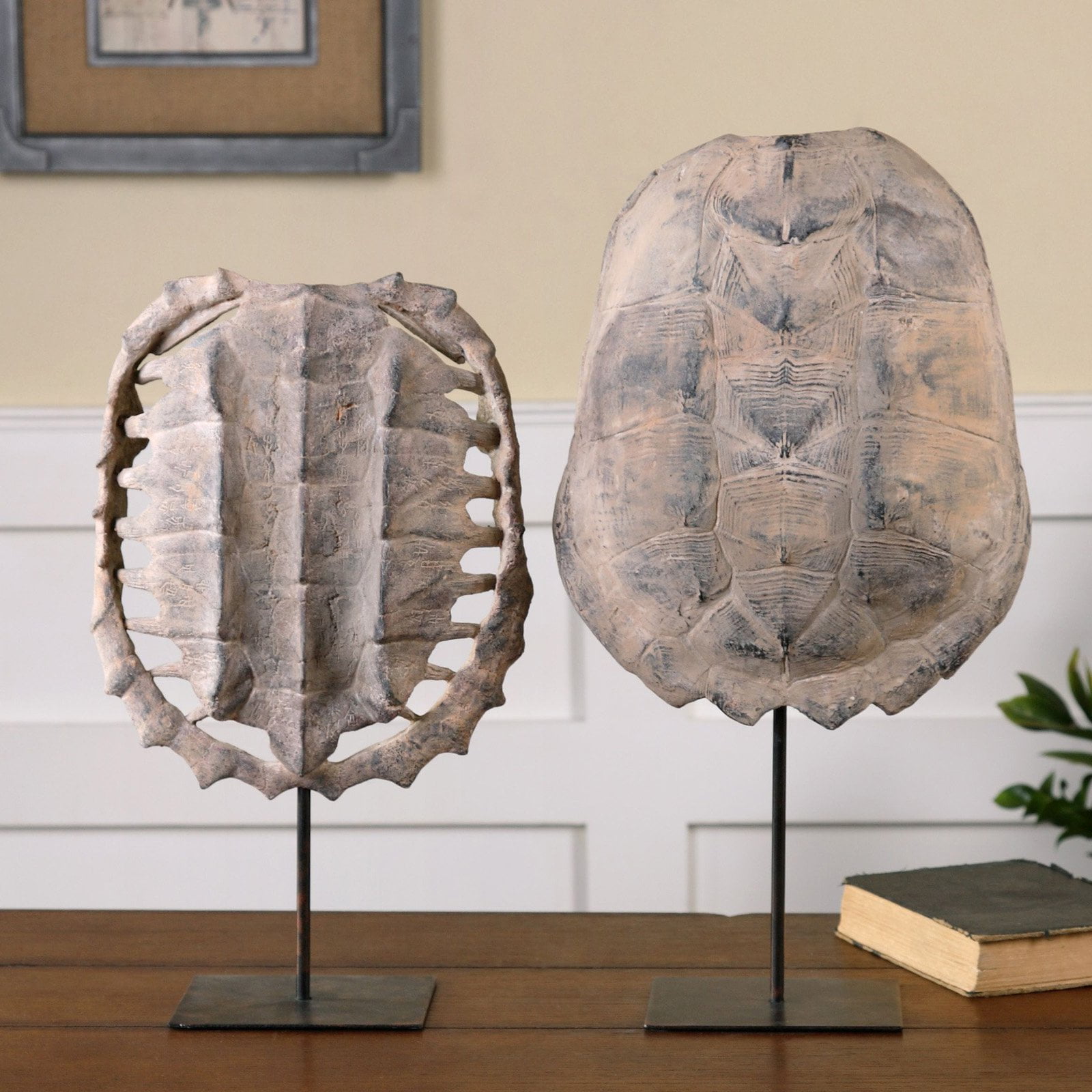 Uttermost Turtle Shells (Set of 2) - Walmart.com