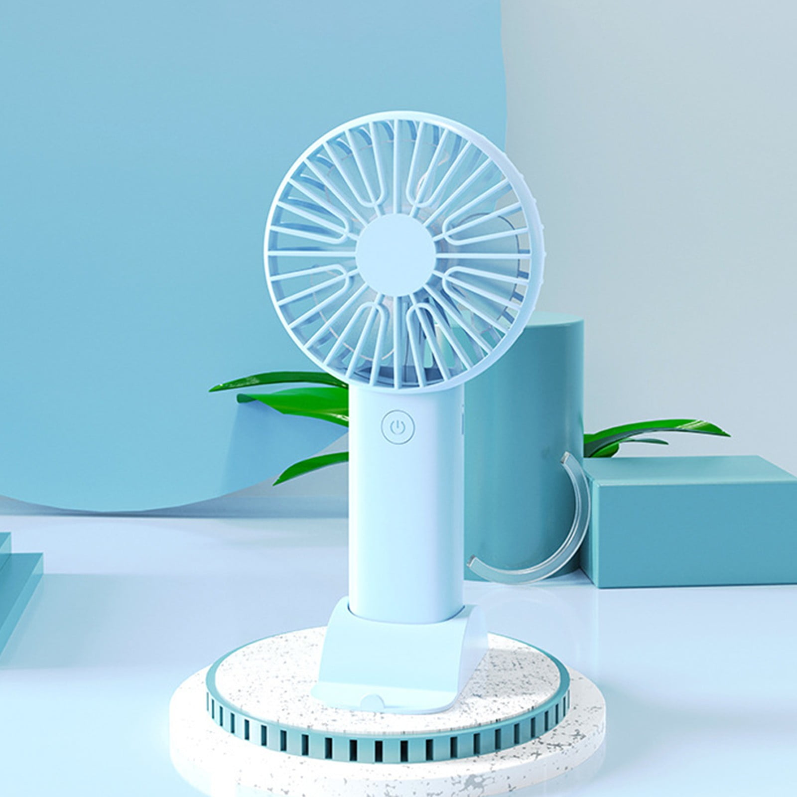 UttpKLBx Bladeless Room Fan USB Rechargeable Foldable Fan Handheld ...