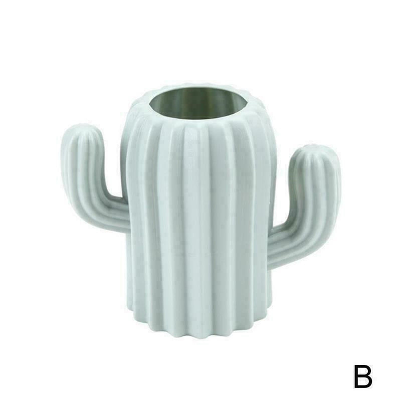 UttpKLBx Clearance Home Decor Cactus Pen Pot Desk Organiser Desktop ...