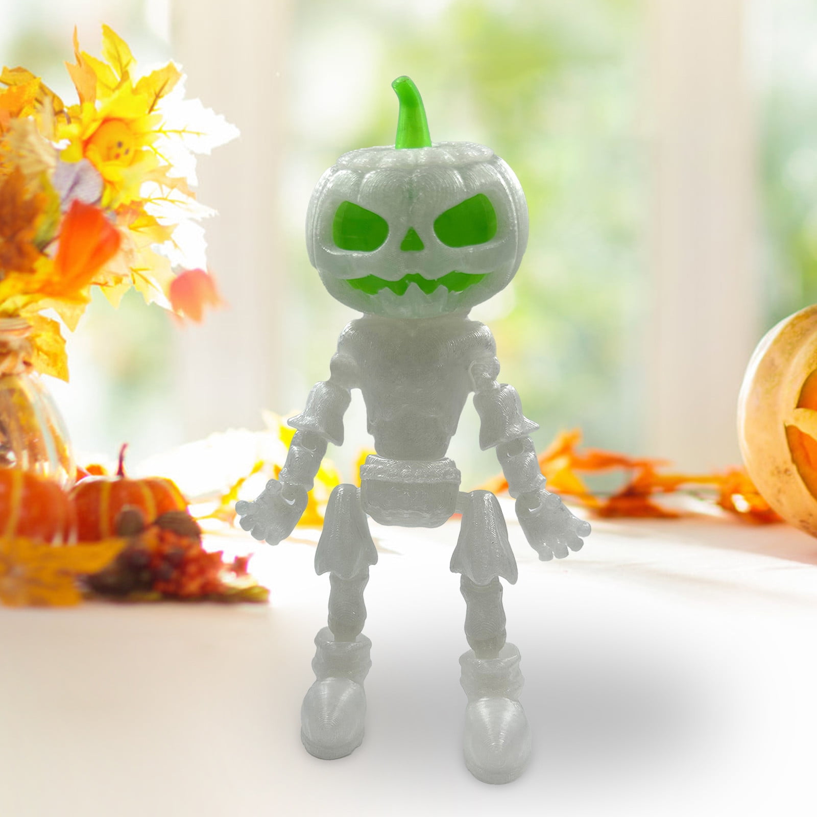 UttpKLBx Halloween 3D Printing Pumpkin Man, Halloween 3D Printed Robot ...