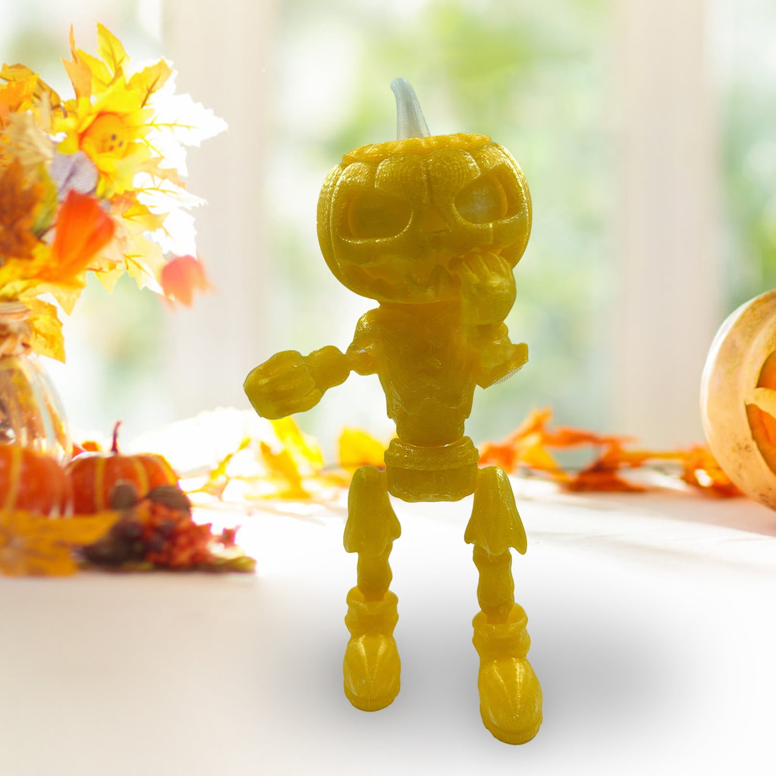 UttpKLBx Halloween 3D Printing Pumpkin Man, Halloween 3D Printed Robot ...
