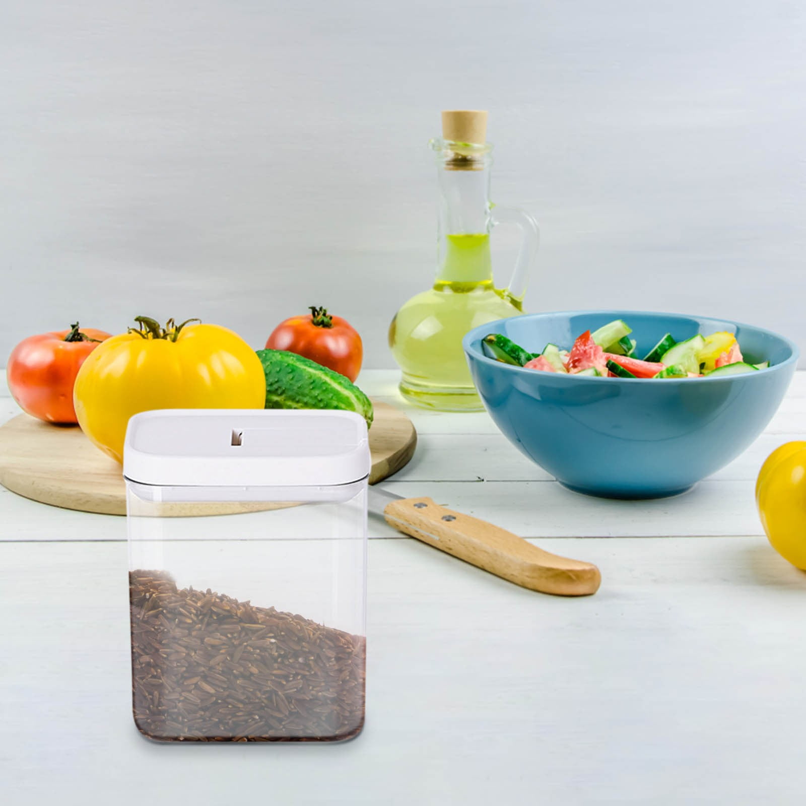 UttpKLBx Kitchen Necessities for New Home Airtight Food Storage ...