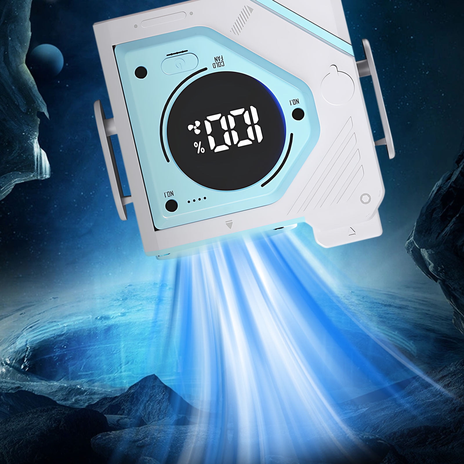 UttpKLBx Portable Window Air Conditioner Hands Free Bladeless Fan ...