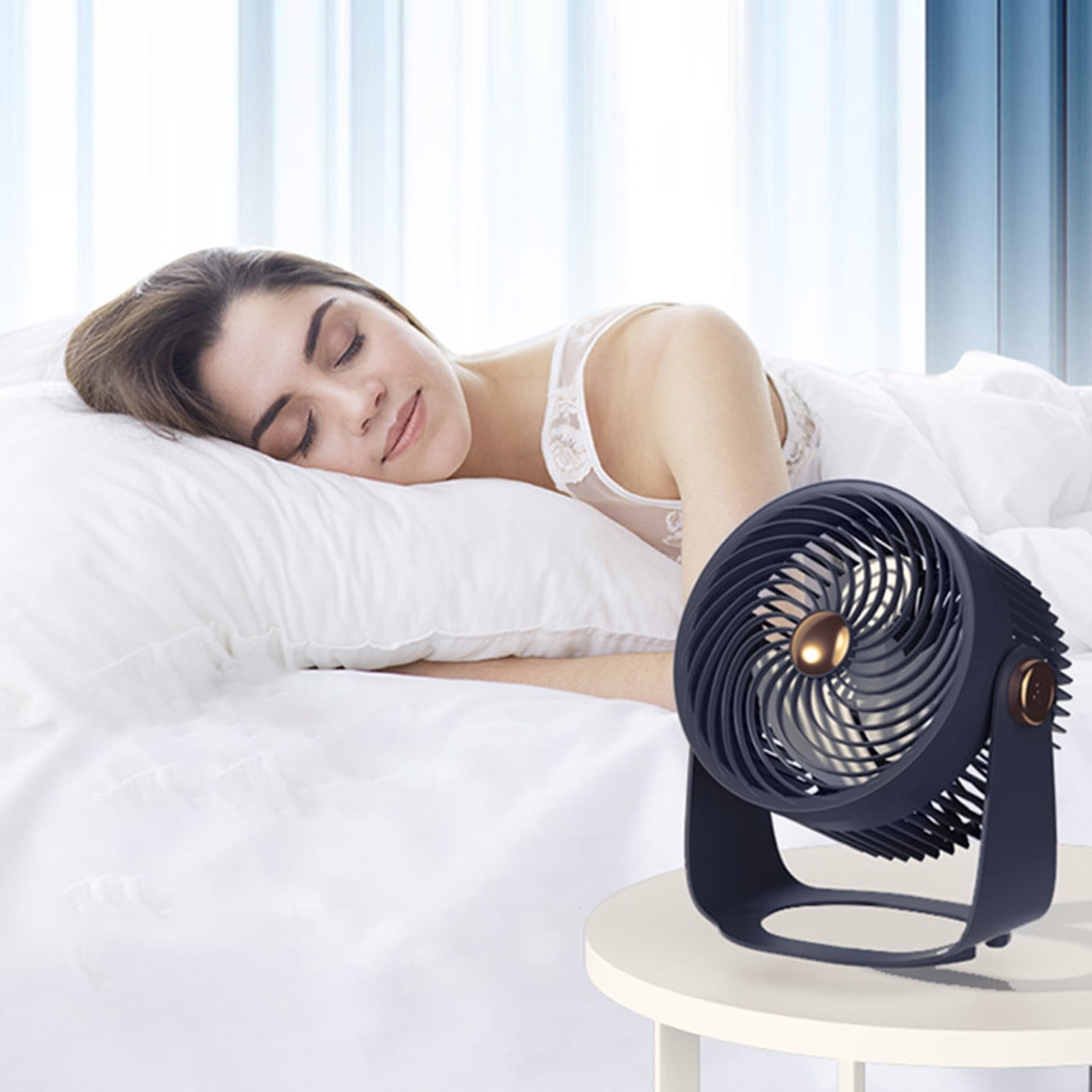 UttpKLBx Tower Electric Fan Small Portable Air Cooler Hand Fans Battery ...