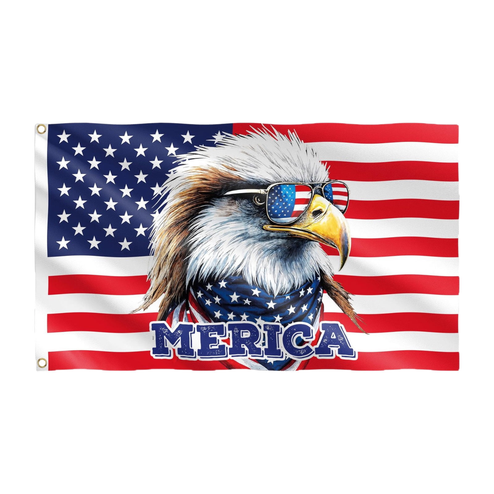 UttpKLBx USA 250th Anniversary Flag 59x35, Patriotic Stars Stripes ...
