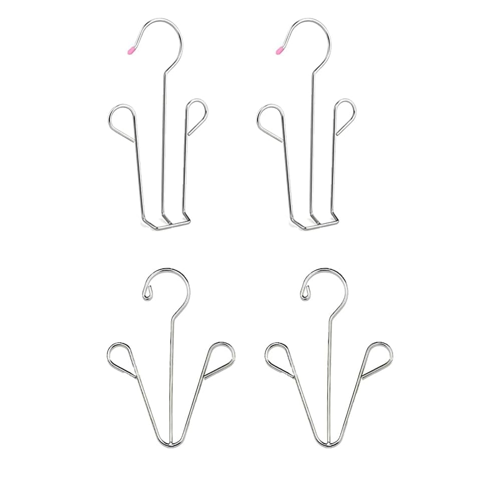 UtySty 4 Pack Shoes Hanger Shoes Drying Rack Stainless Steel Shoe ...