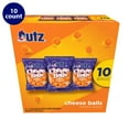 Utz Cheese Balls Snack Pack, Crunchy Individual Size, Multipack, 1 oz ...