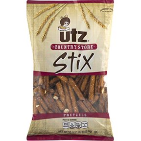 Office Snax, OFX00083, Large Canister of Giant Pretzel Sticks, 1 Each ...