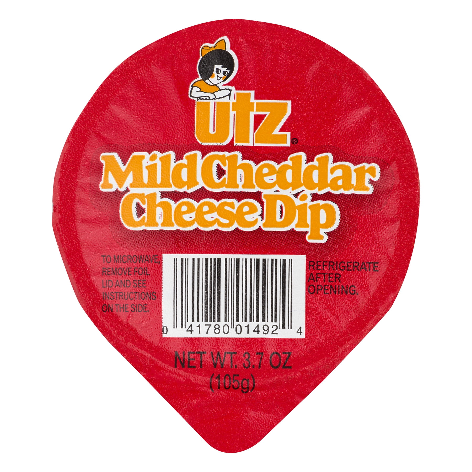 Utz Dip, Mild Cheddar 3.7 oz. - Walmart.com