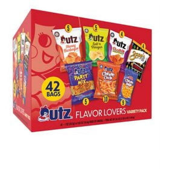 Utz Flavor-Lovers Variety Pack Chips, 42 pk. Pack of 2 - Walmart.com