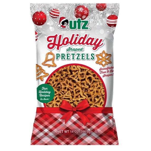 Utz Holiday Small-Shaped Pretzels, 4-Pack 14 oz. Bags - Walmart.com