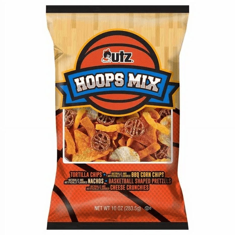 Utz Hoops Party Snack Mix, 4-Pack 10 oz. Bags - Walmart.com