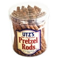 Utz Old Fashioned Pretzel Rods – 25oz, 708g Barrel – Thick, Crunchy ...