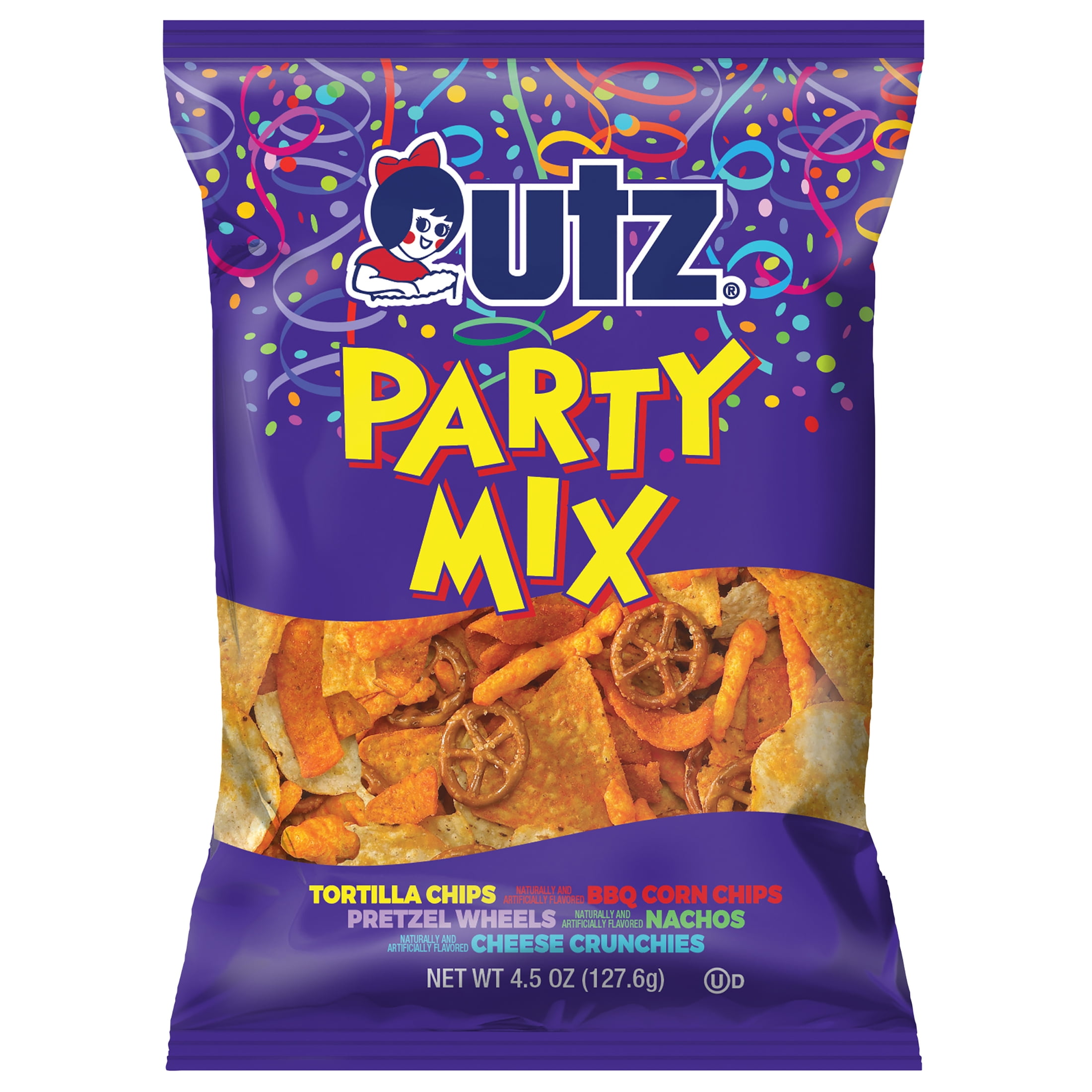 Utz Party Mix, 4.5 oz Bag - Walmart.com