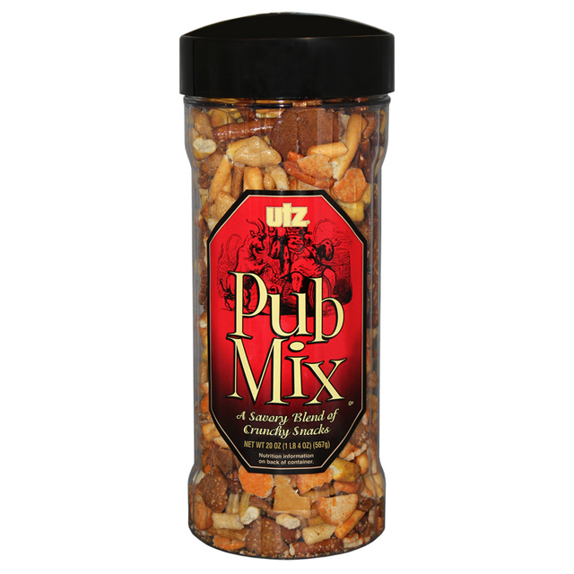 Utz Pub Mix, 20 oz Barrel - Walmart.com