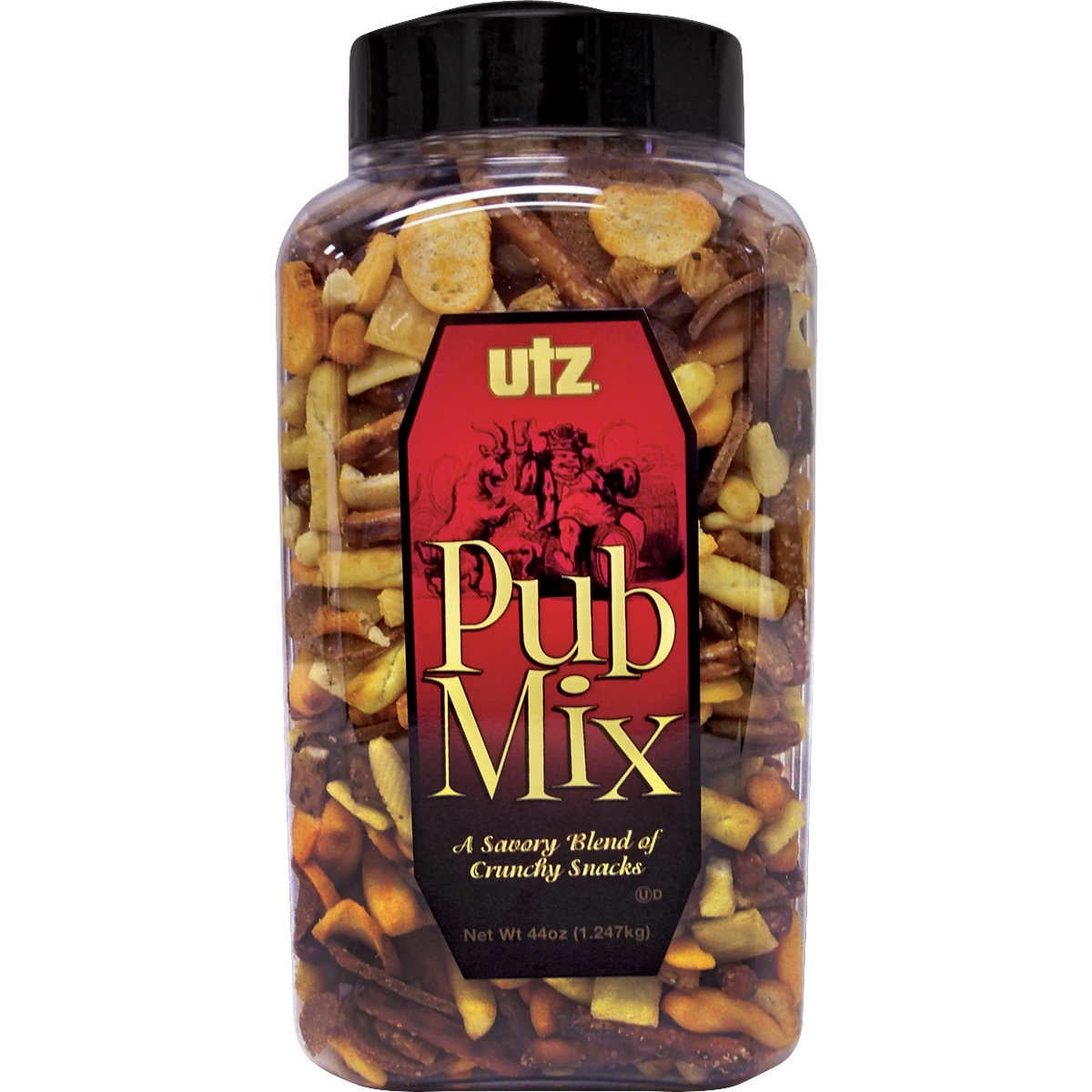 Utz, Pub Mix, 44 Ounce, savory crunchy snack blend - Walmart.com