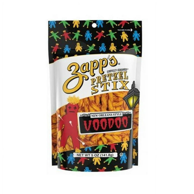 Utz Quality Foods 5 oz Zapp's Voodoo Seasoned Pretzel Stix, New Orleans ...