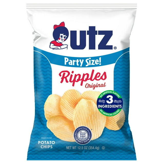 Utz Ripples Chips - Snack chips for retail outlets - Walmart Business ...