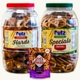 Utz Sourdough Pretzels Variety Pack - Old Fashioned Hards (1, 26oz ...