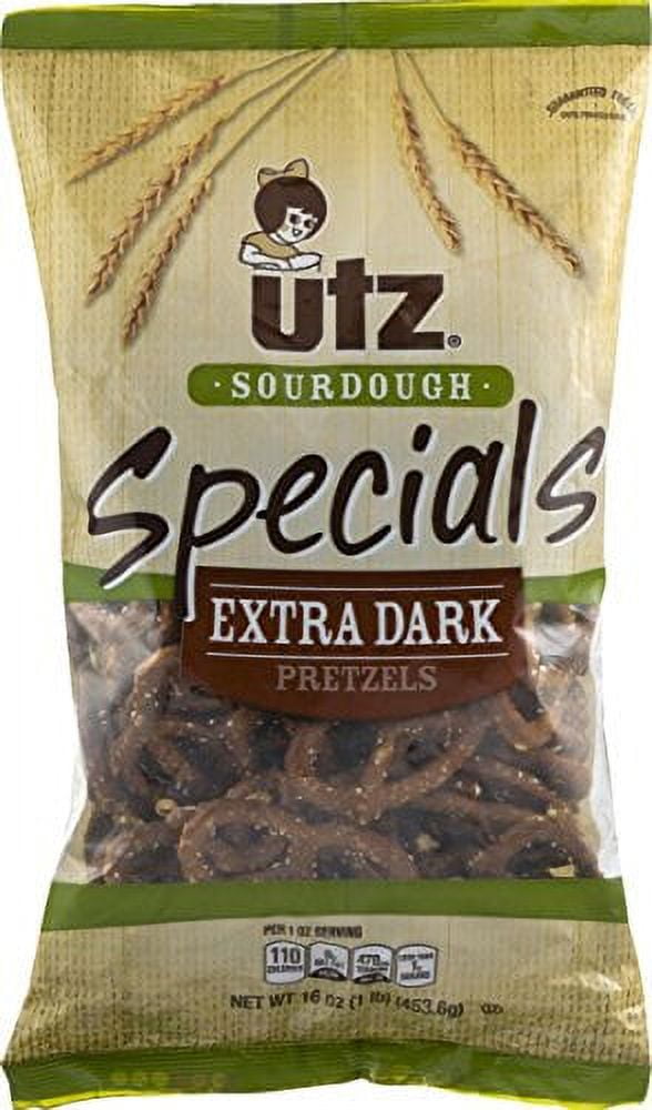 Utz Sourdough Pretzels, Extra Dark Specials, Pennsylvania Dutch Style ...