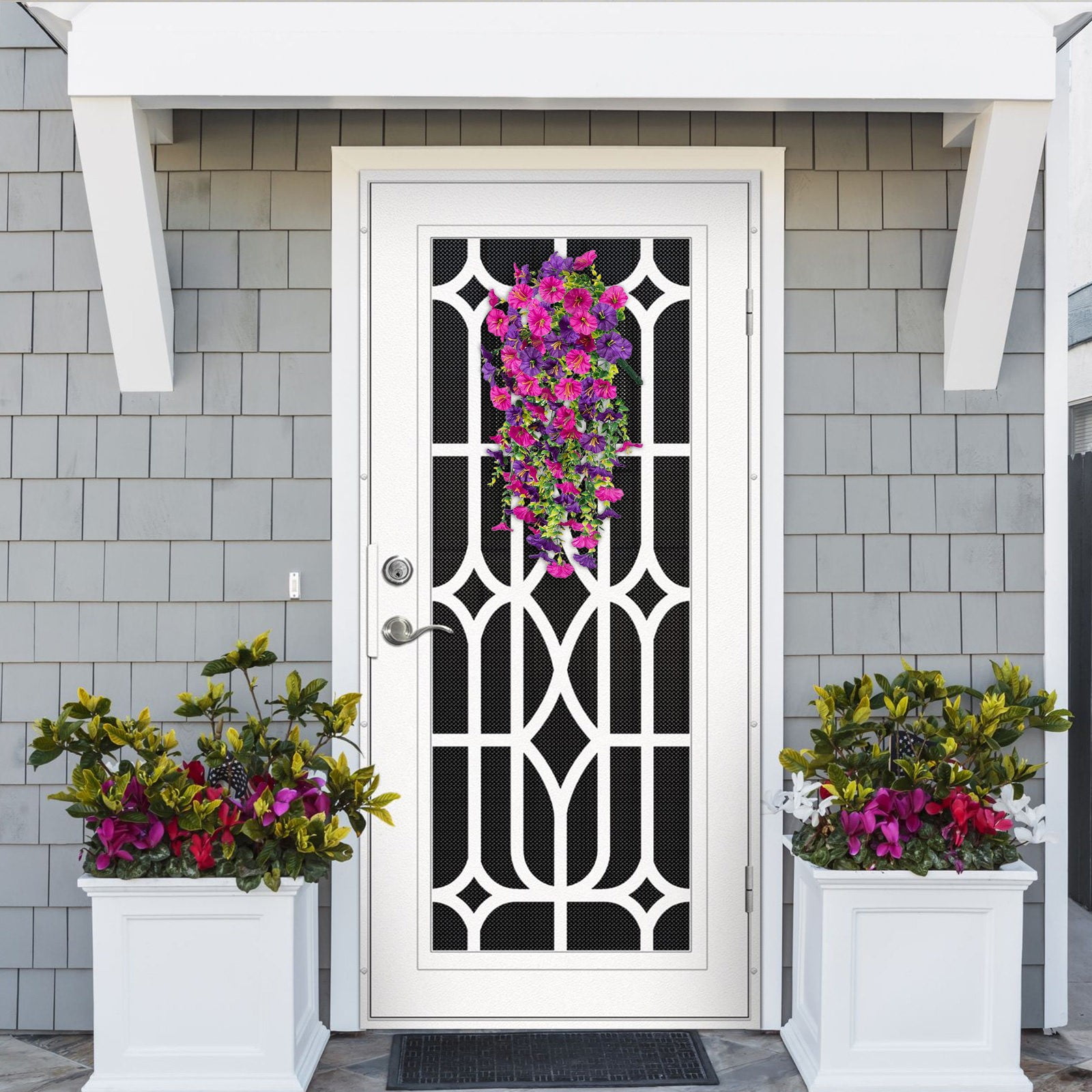 Uuiauoio Artificial Hanging Flower Fake Hanging Flower Vine Hanging ...