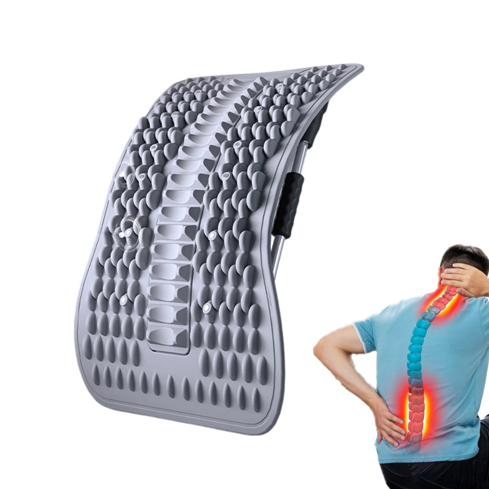 Uuiauoio Ergonomic Back Stretcher & Lumbar Support Board with ...