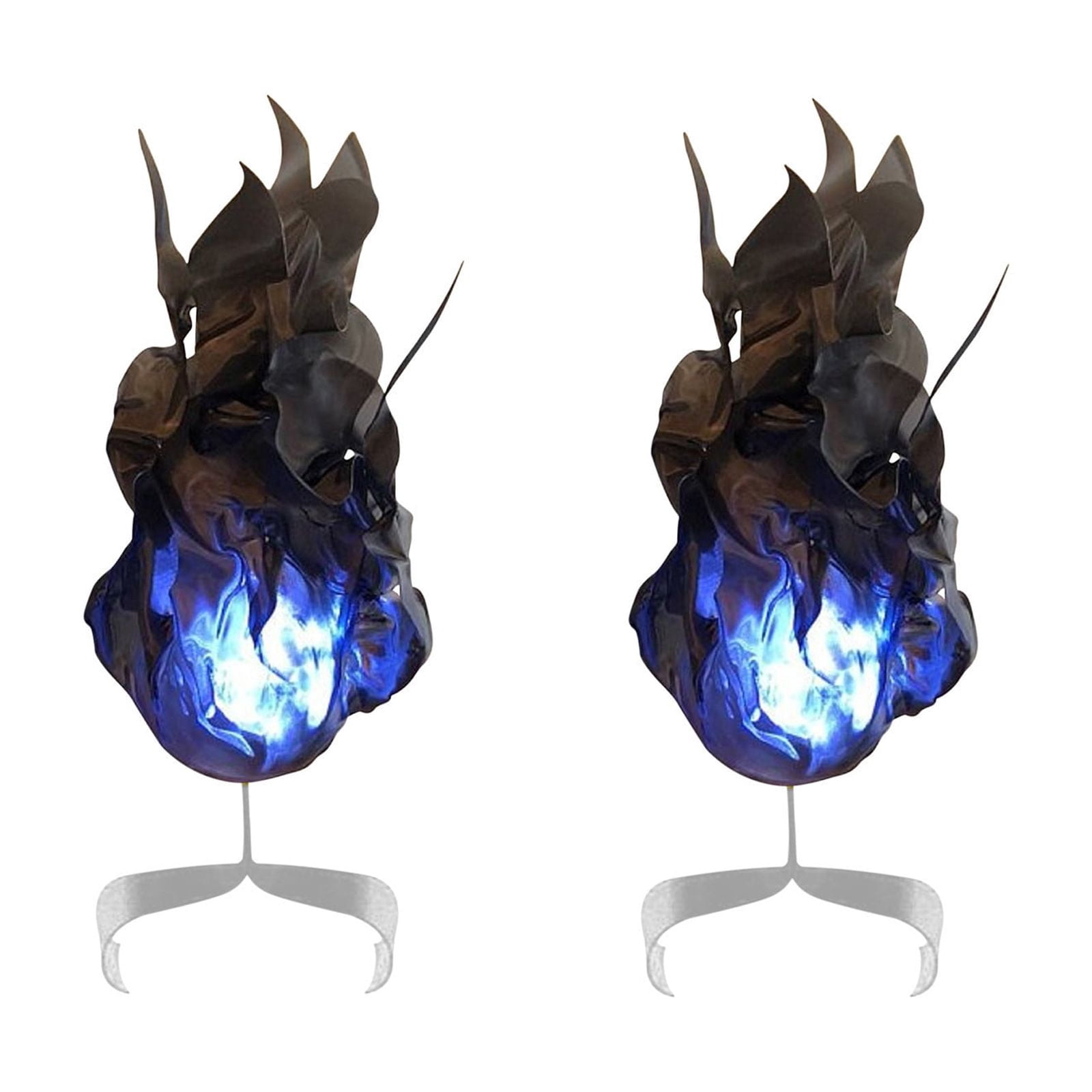 Uuiauoio LED Flame Effect Floating Fireball Light Up Prop, Halloween ...
