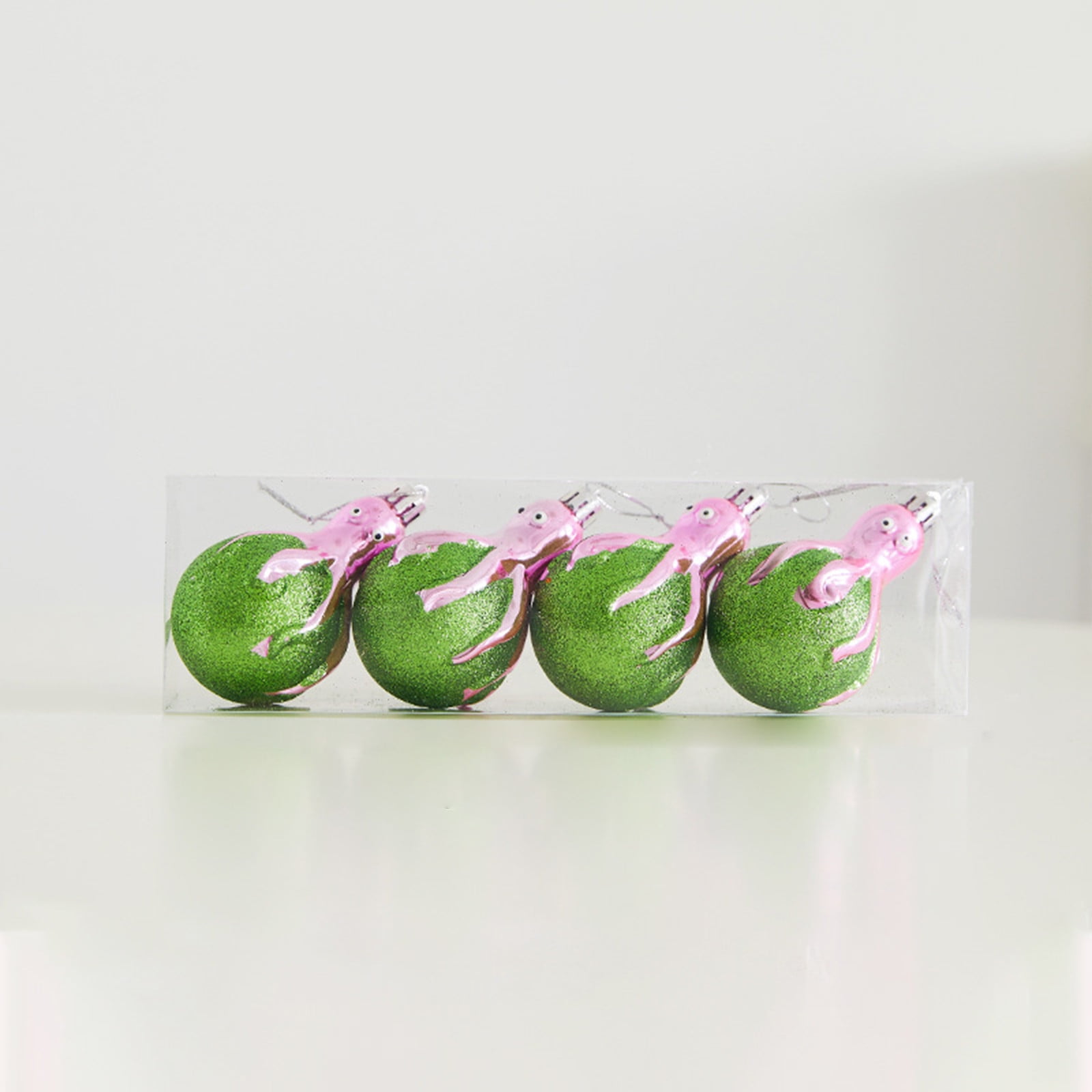 Uuowzo 6 Pack Colorful octopuses Christmas Balls Christmas Tree ...